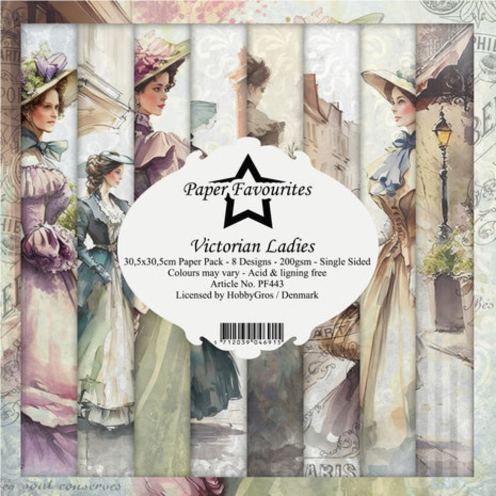 Paper Favourites Victorian Ladies 12x12 Inch Paper Pack (PF443 ...
