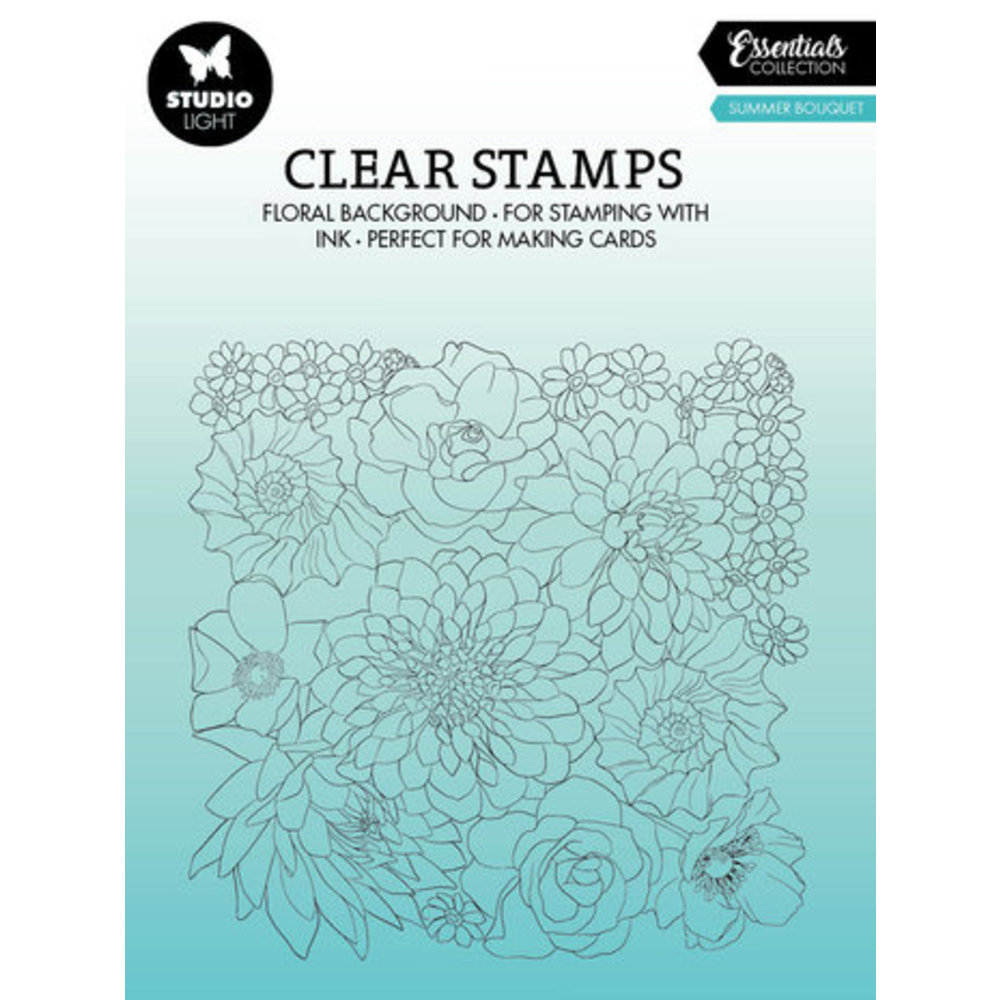Studio Light Essentials Clear Stamp Summer Bouquet (SL-ES-STAMP424 ...