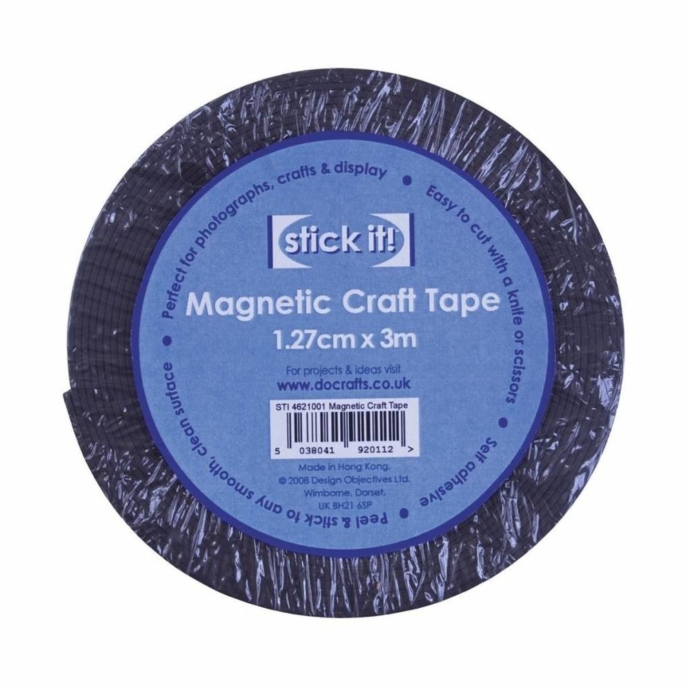 Stick It! 3m Magnetic Craft Tape (1.27cm) (STI 4621001) - Paperpads.nl
