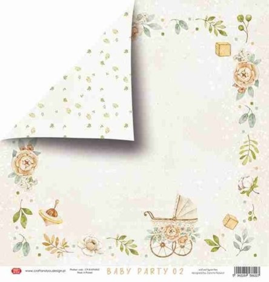 Craft & You Baby Party 12x12 Inch Paper Pack (CPS-BAPAR30-12 ...