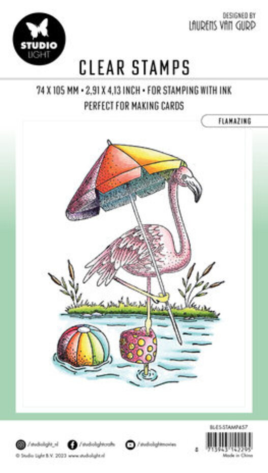 Studio Light Essentials Clear Stamp Flamazing (BL-ES-STAMP457 ...