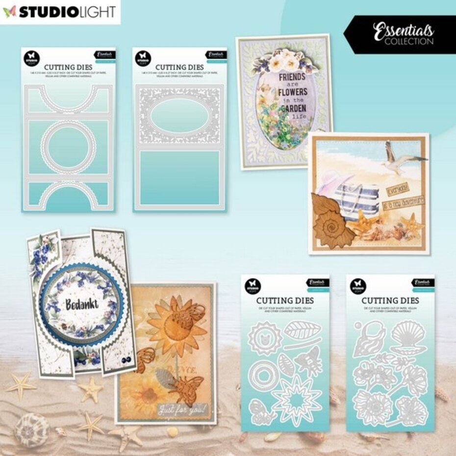 Studio Light Essentials Snijmal Sunny Bees (SL-ES-CD519) - Paperpads.nl