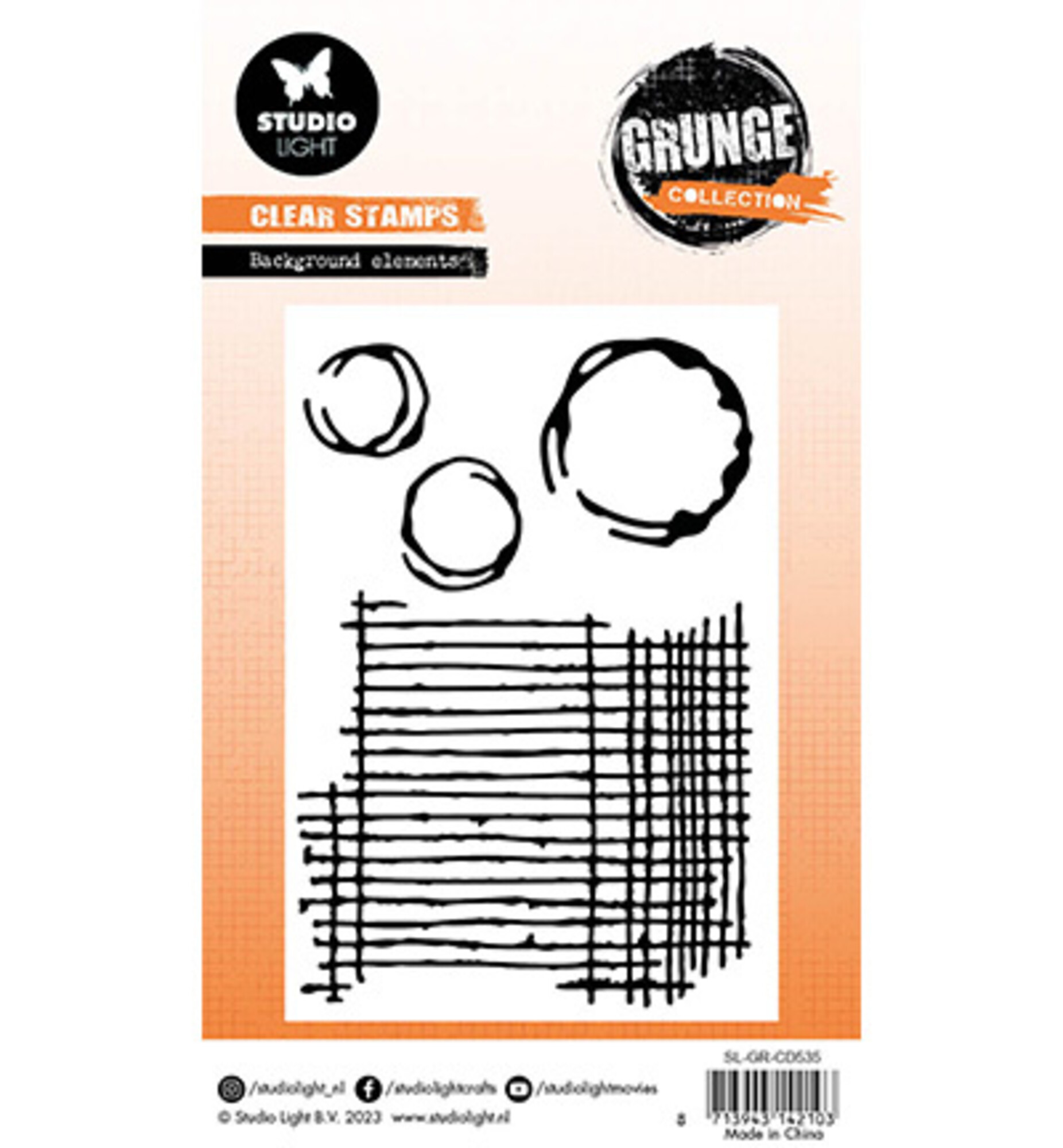 Studio Light Grunge Snijmal Background Elements (SL-GR-CD535 ...
