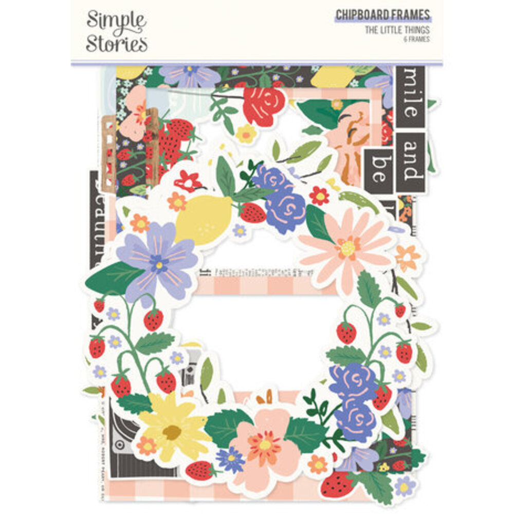 Simple Stories The Little Things Chipboard Frames (20222) - Paperpads.nl