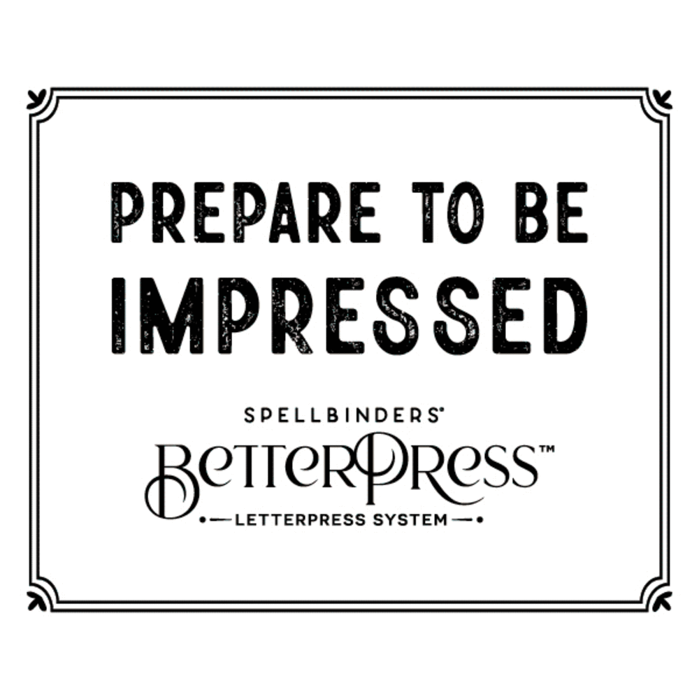 Spellbinders BetterPress Letterpress System (BP-001) - Paperpads.nl