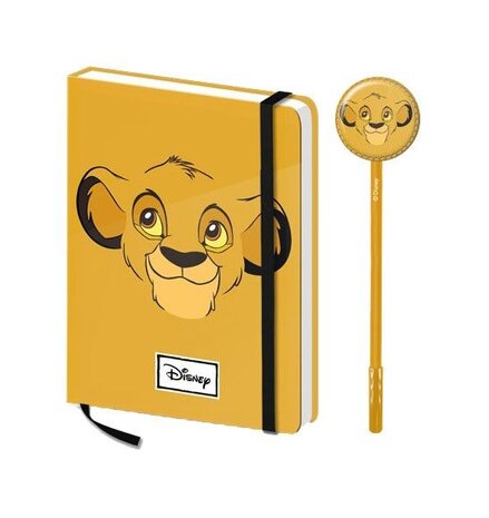Disney's The Lion King Simba Diary + Fashion Pen (04679) - Paperpads.nl