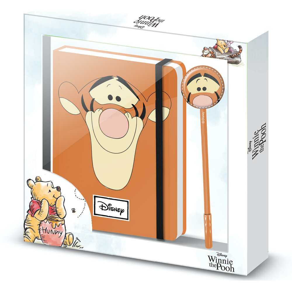 Disney's Winnie the Pooh Tigger Diary + Fashion Pen (05118) - Paperpads.nl