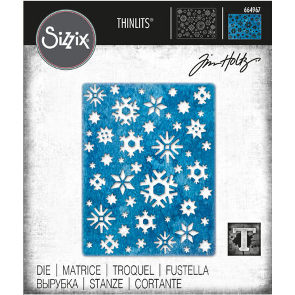 Sizzix Thinlits Die Set Arctic (664967) - Paperpads.nl