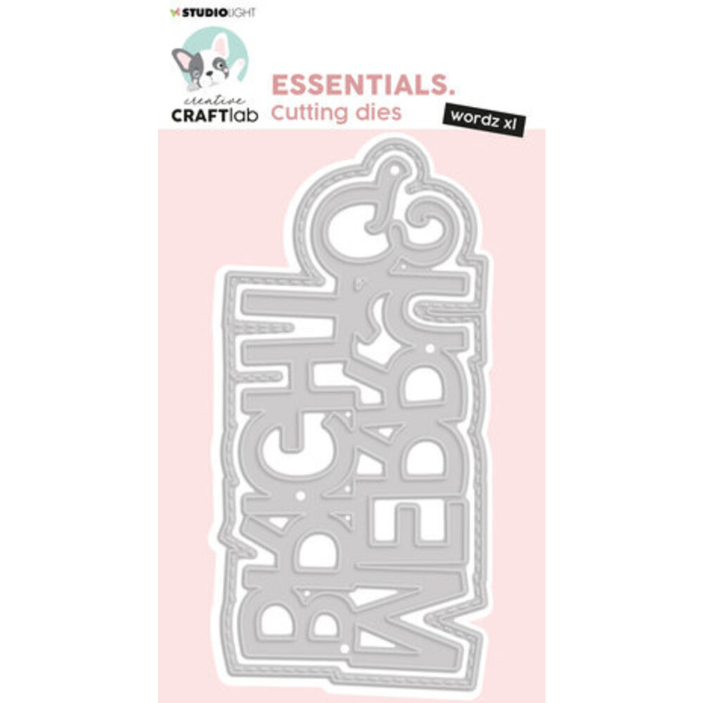 Creative Craftlab Essentials Dies Wordz XL Merry and Bright (CCL-ES-CD ...