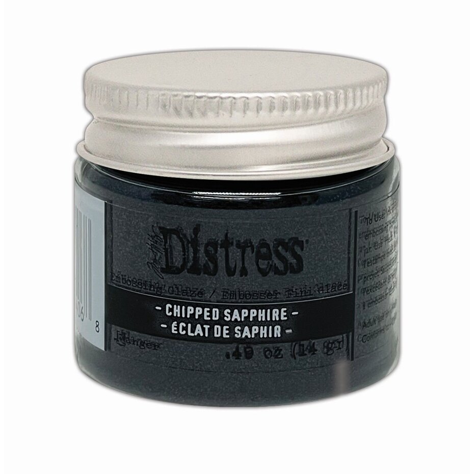 Ranger Distress Embossing Glaze Chipped Sapphire (TDE84068) - Paperpads.nl