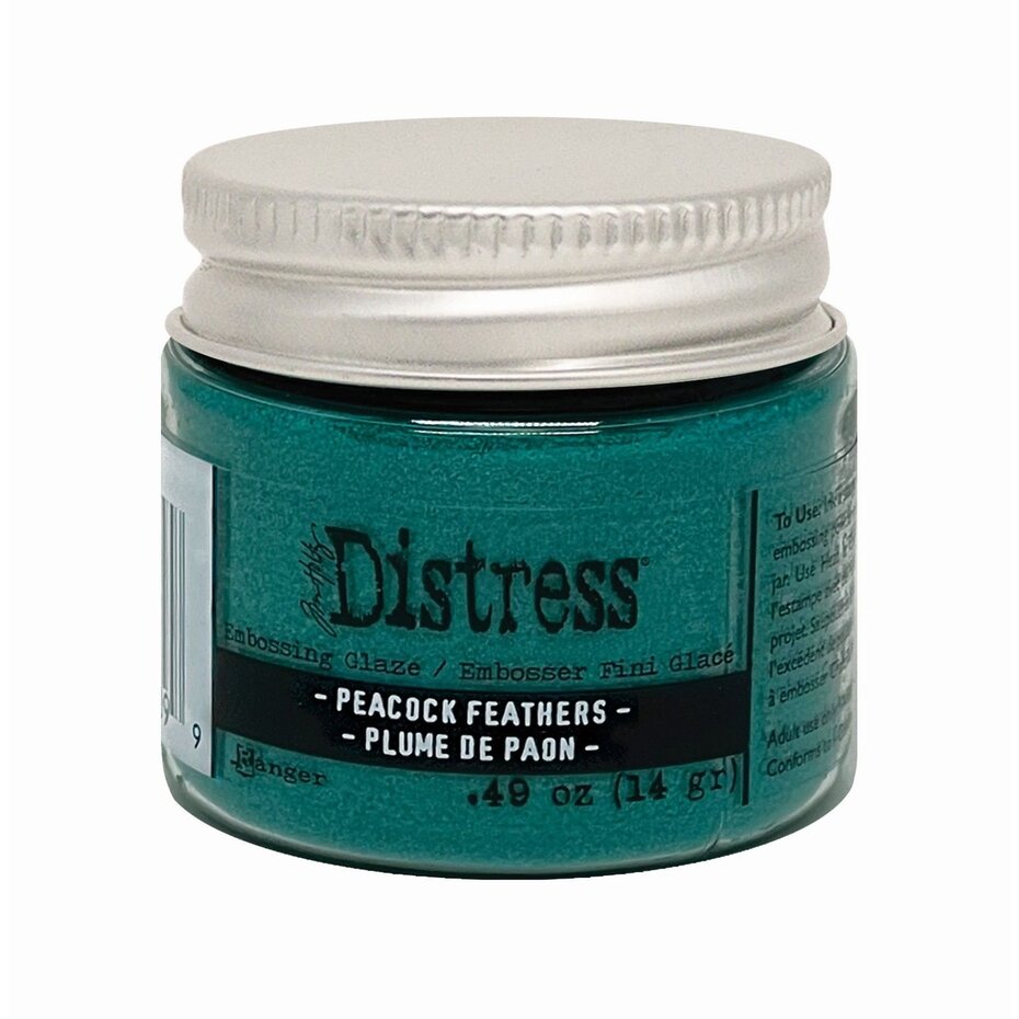 Ranger Distress Embossing Glaze Peacock Feathers (TDE84099) - Paperpads.nl