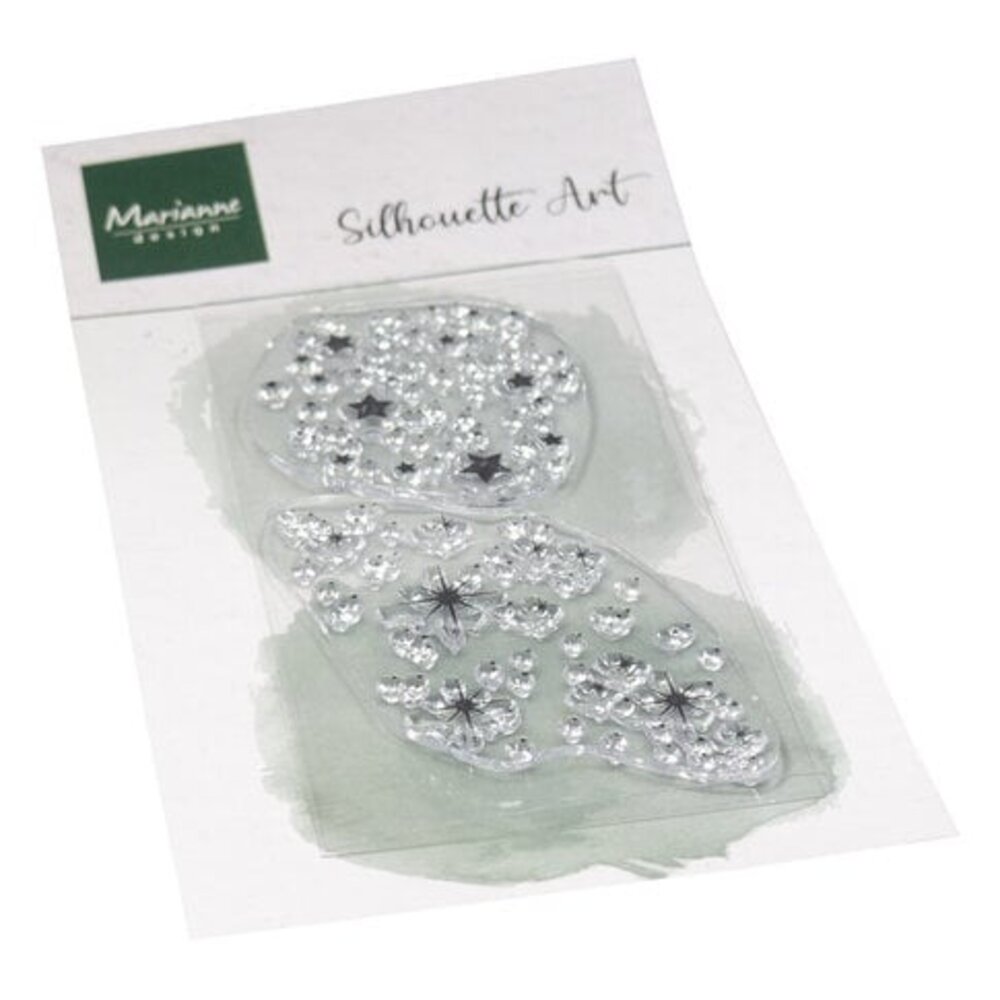 Marianne Design Silhouette Art Clear Stamps Stardust (CS1147 ...