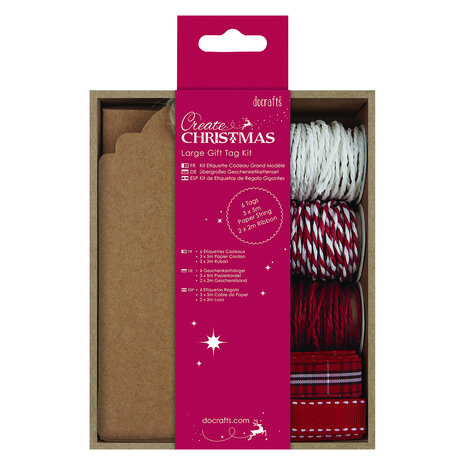 Papermania Large Gift Tag Kit (PMA 157937) - Paperpads.nl