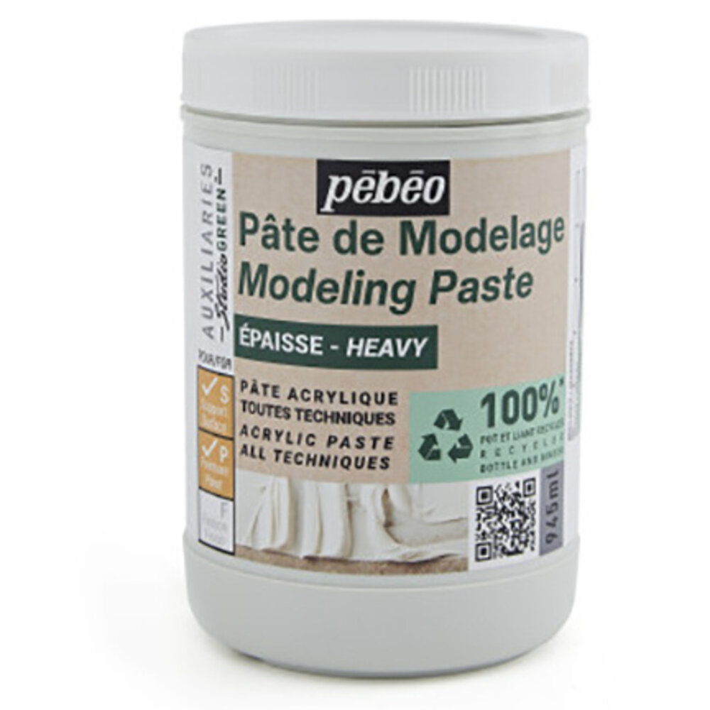 Pebeo Heavy Modeling Paste 945ml (818676) - Paperpads.nl