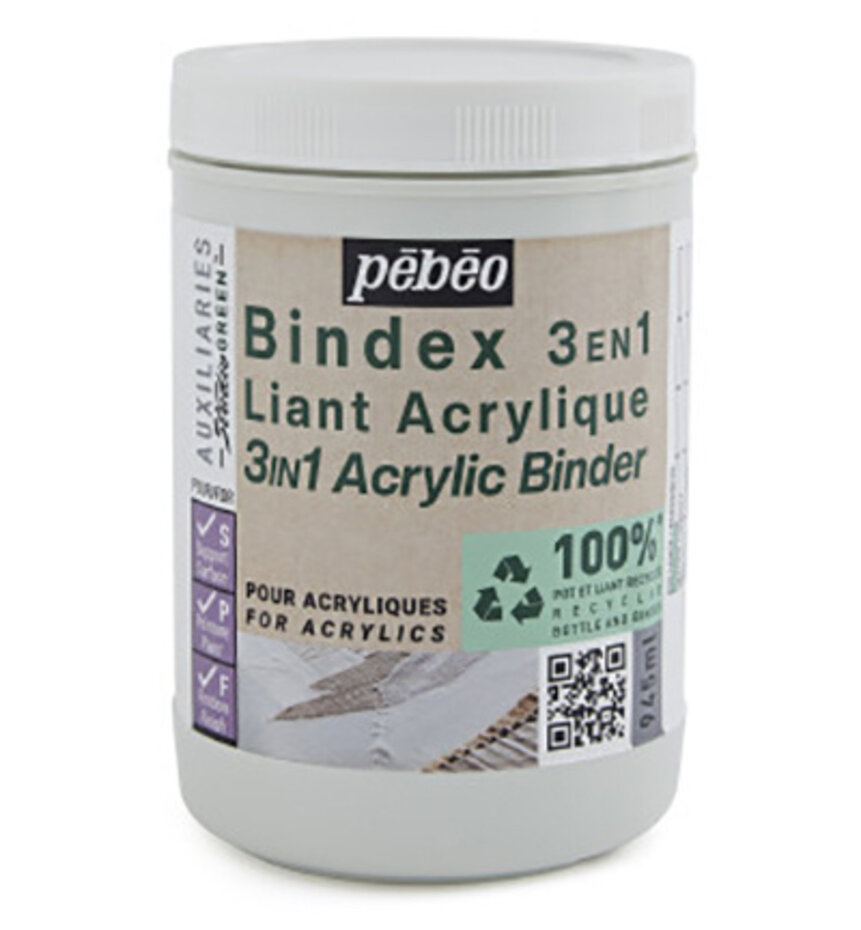 Pebeo Bindex 3-in-1 Acrylic Binder 945ml (818636) - Paperpads.nl