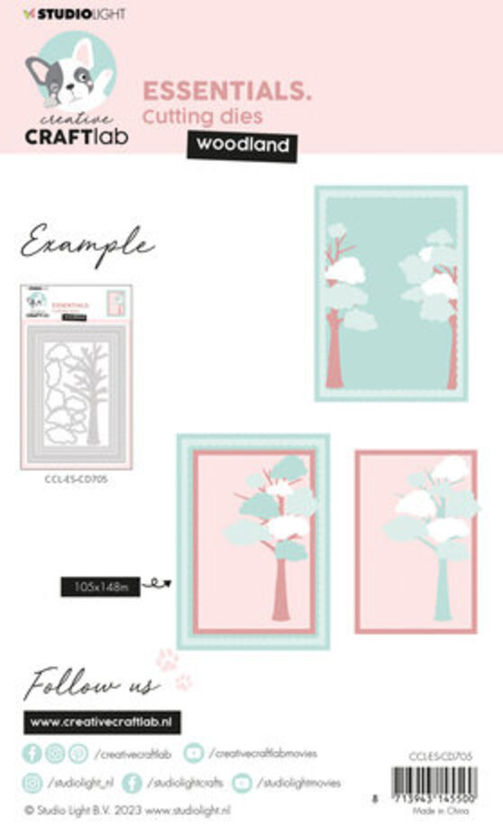Creative Craftlab Essentials Dies Woodland (CCL-ES-CD705) - Paperpads.nl