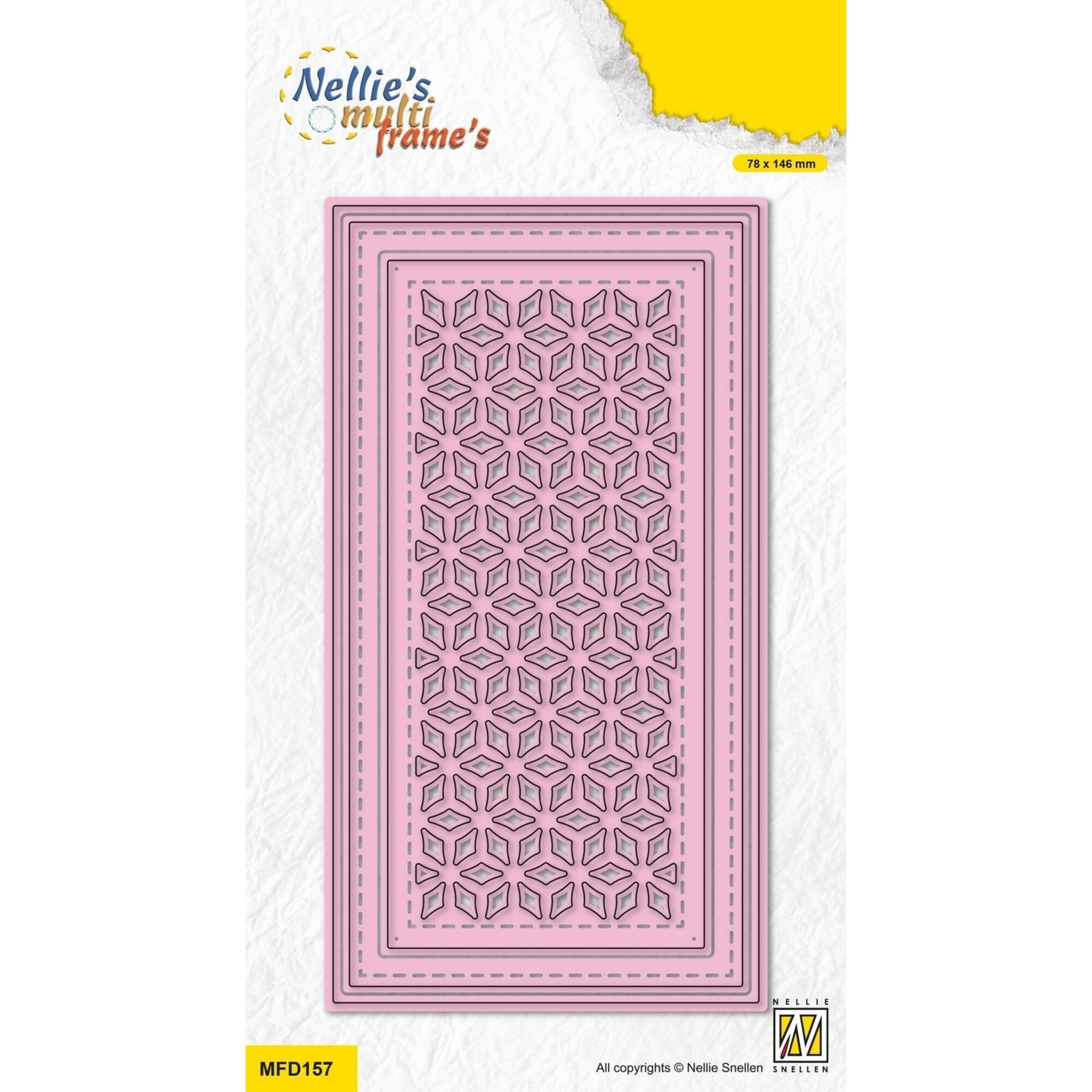 Nellie Snellen Multi Frame Dies Mini Slimline (MFD157) - Paperpads.nl