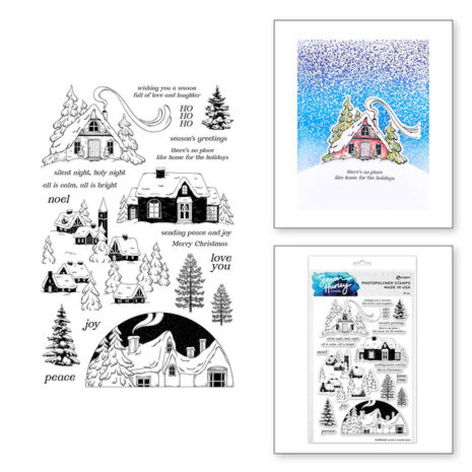 Simon Hurley Create Winter Wonderland Clear Stamps (HUR84426 ...