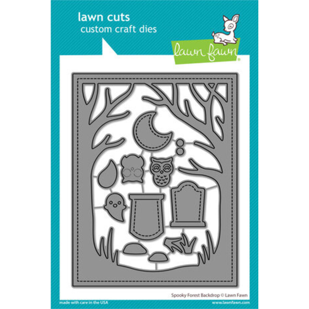 Lawn Fawn Spooky Forest Backdrop Dies (LF3261) - Paperpads.nl