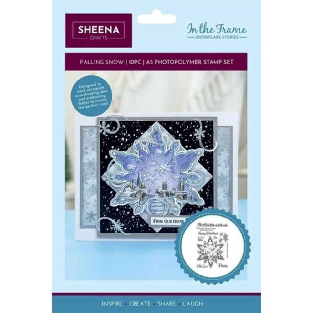 Sheena Snowflake Stories Clear Stamps Falling Snow (SD-ITF-SS-STP-FS ...