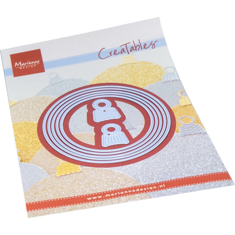 Marianne Design Creatables Basic Christmas Bauble (LR0830) - Paperpads.nl
