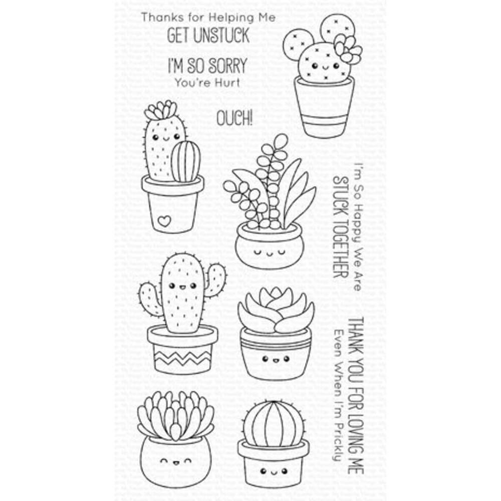 My Favorite Things Stuck Together Clear Stamps (JB-006) - Paperpads.nl