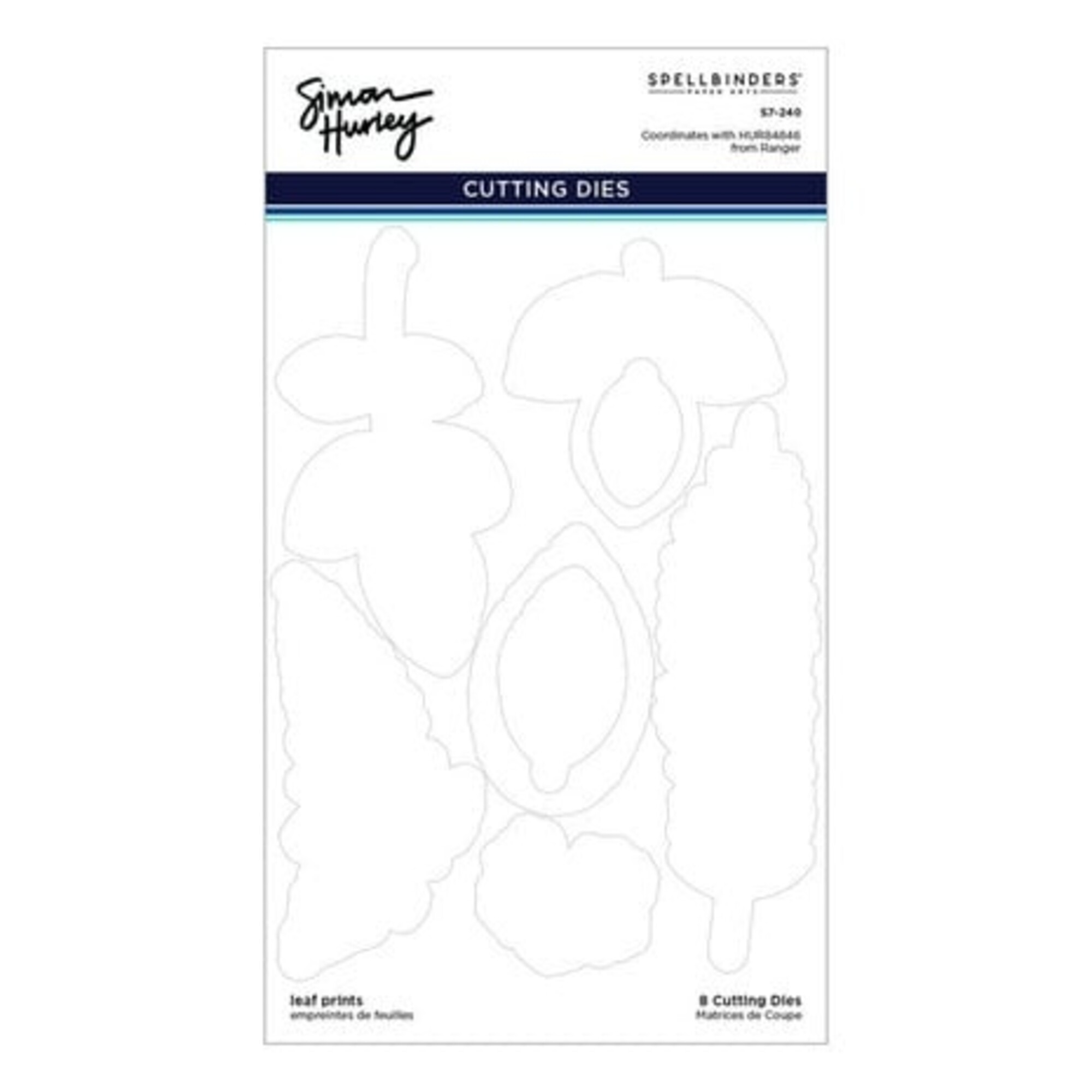 Spellbinders Leaf Prints Dies (S7-240) - Paperpads.nl