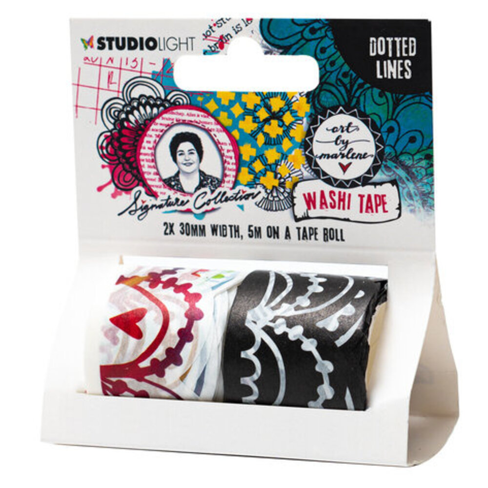Studio Light Signature Collection Washi Tape Dotted Lines (ABM-SI-WASH ...