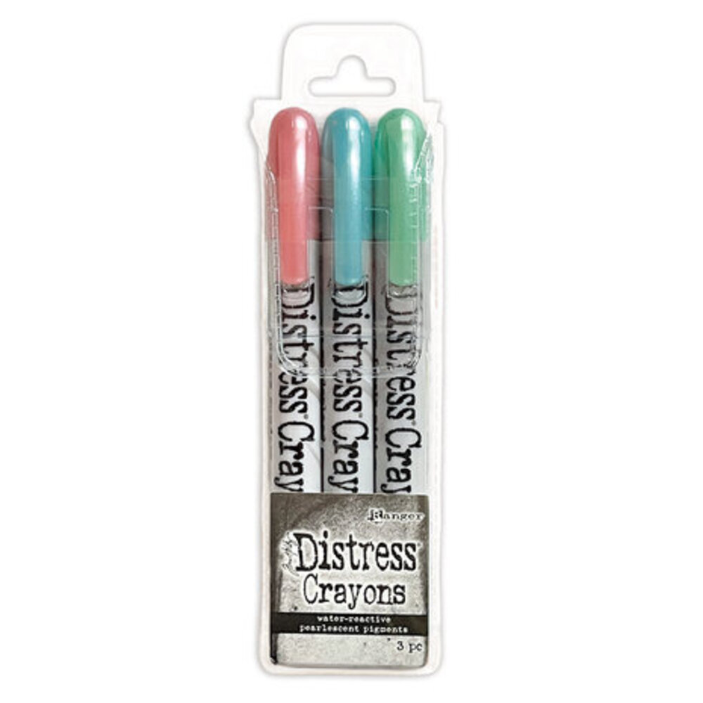 Tim Holtz Distress Crayons Holiday Pearl Set 6 (TSCK84396) - Paperpads.nl