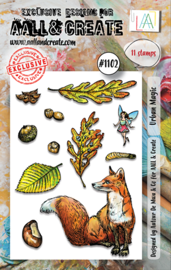 AALL and Create Clear Stamp Set A7 Urban Magic (AALL-TP-1102 ...
