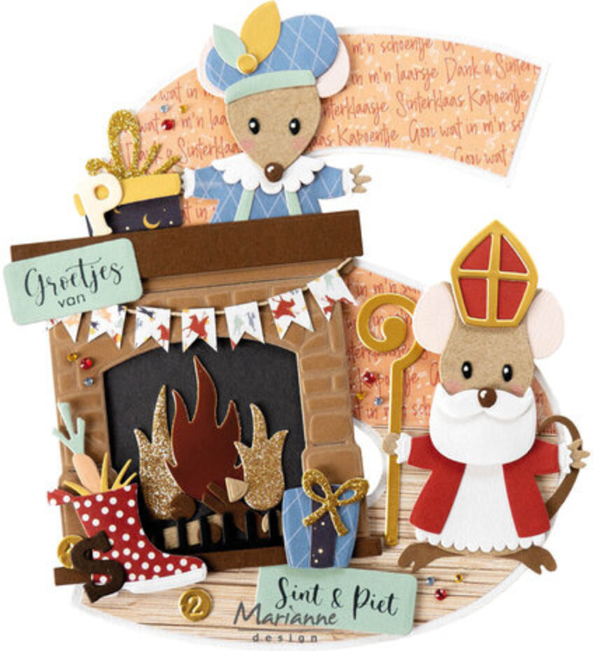 Marianne Design Collectables Sint & Piet Accessories (COL1536 ...
