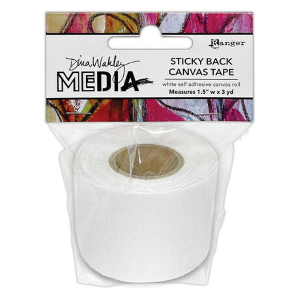 Dina Wakley Sticky Back Canvas Tape (MDA84587) - Paperpads.nl