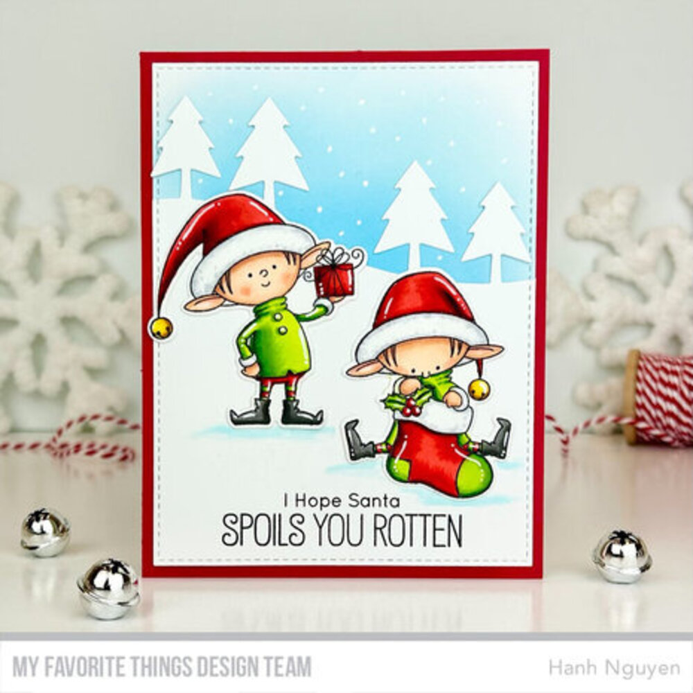 My Favorite Things Santas Elves Clear Stamps Bb 165 Paperpads Nl