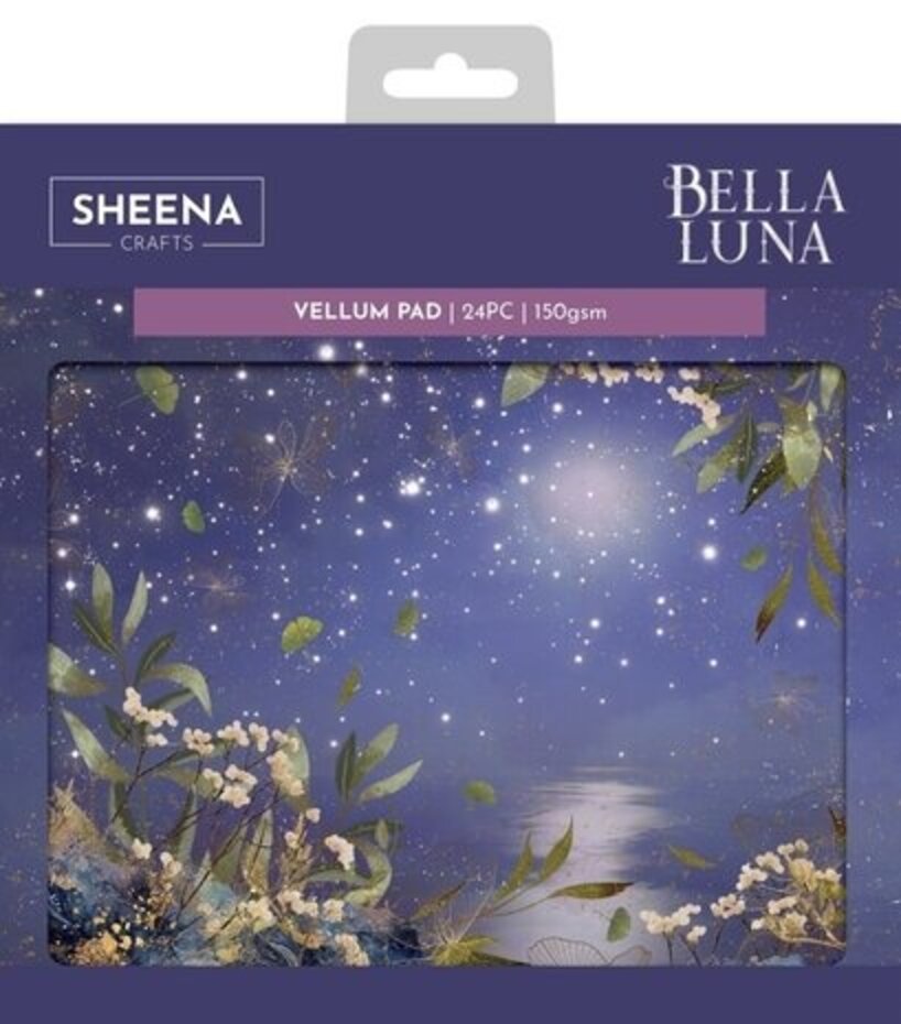 Sheena Bella Bella Luna 8x8 Inch Vellum Pad (SD-BL-VELPAD8) - Paperpads.nl