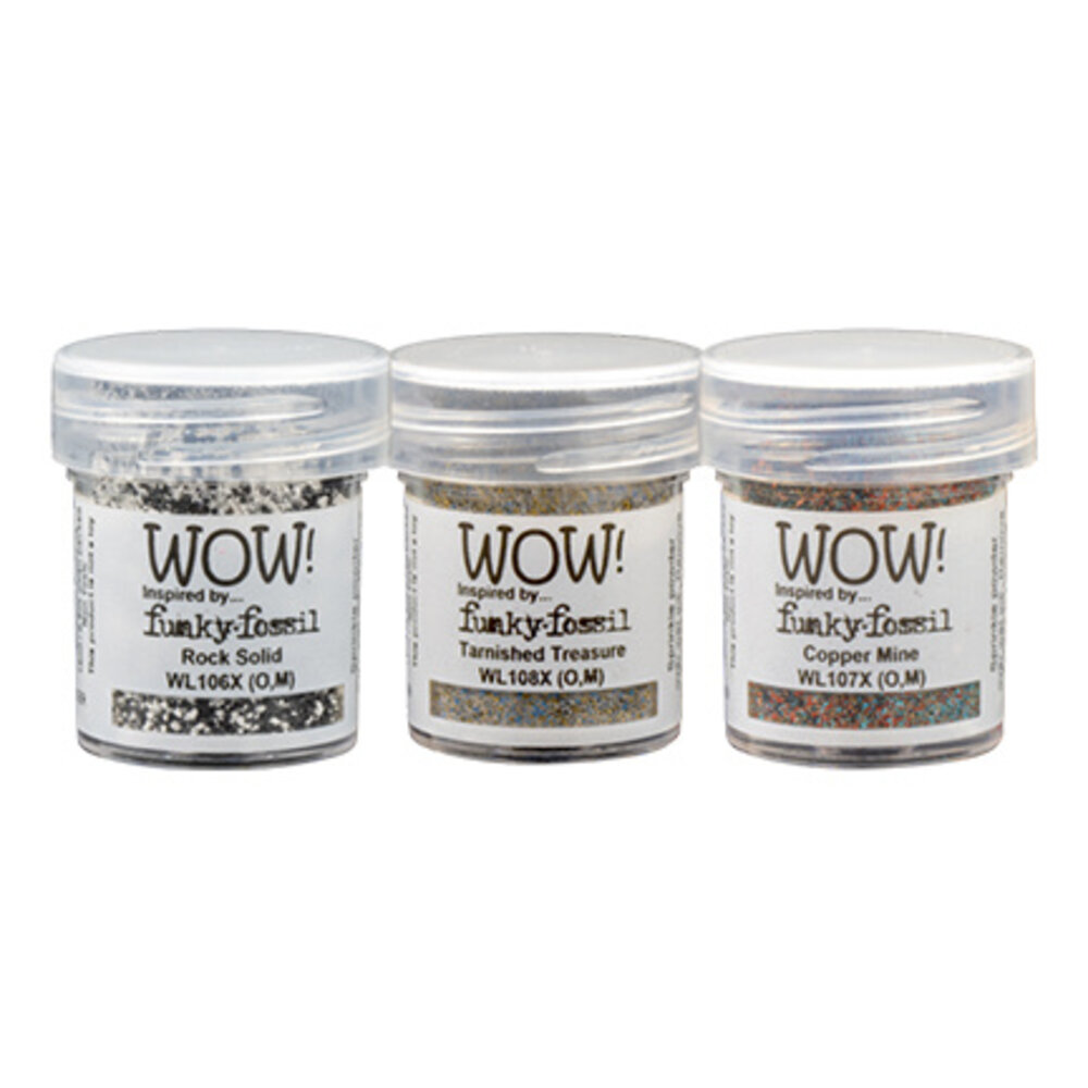 WOW! Trio's Timeless Embossing Powder Set (WOWKT084) - Paperpads.nl