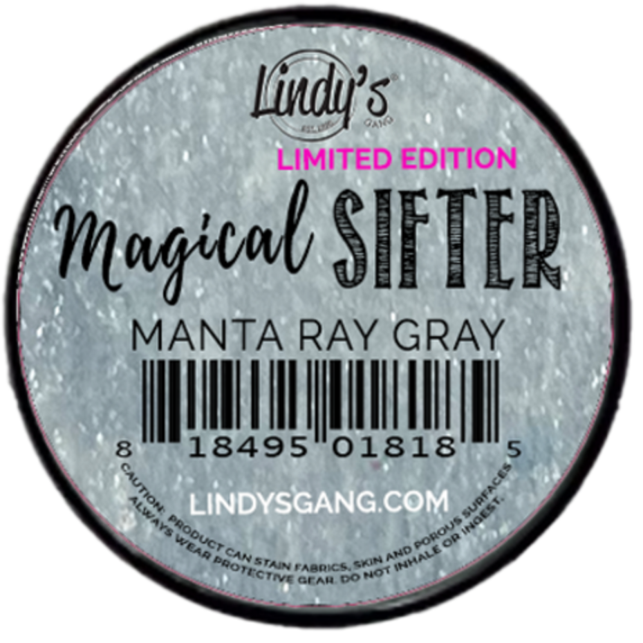 Lindy's Stamp Gang Manta Ray Gray Magical Sifters (mag-sift-10 ...