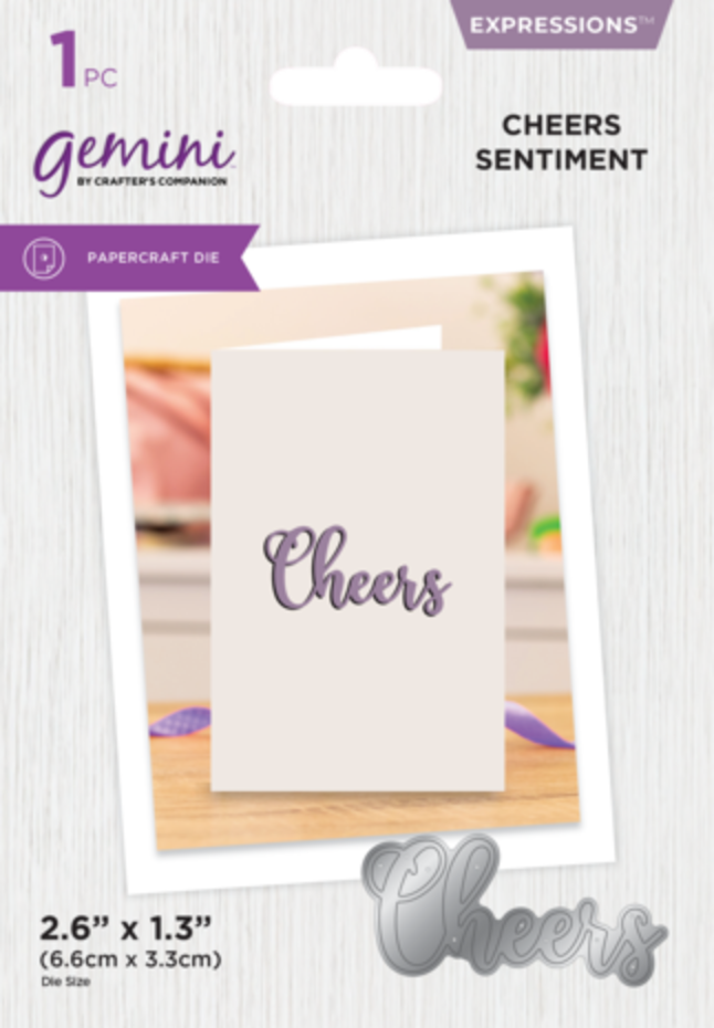Gemini Cheers Sentiment Expressions Dies (GEM-MD-EXP-CHEERS) - Paperpads.nl