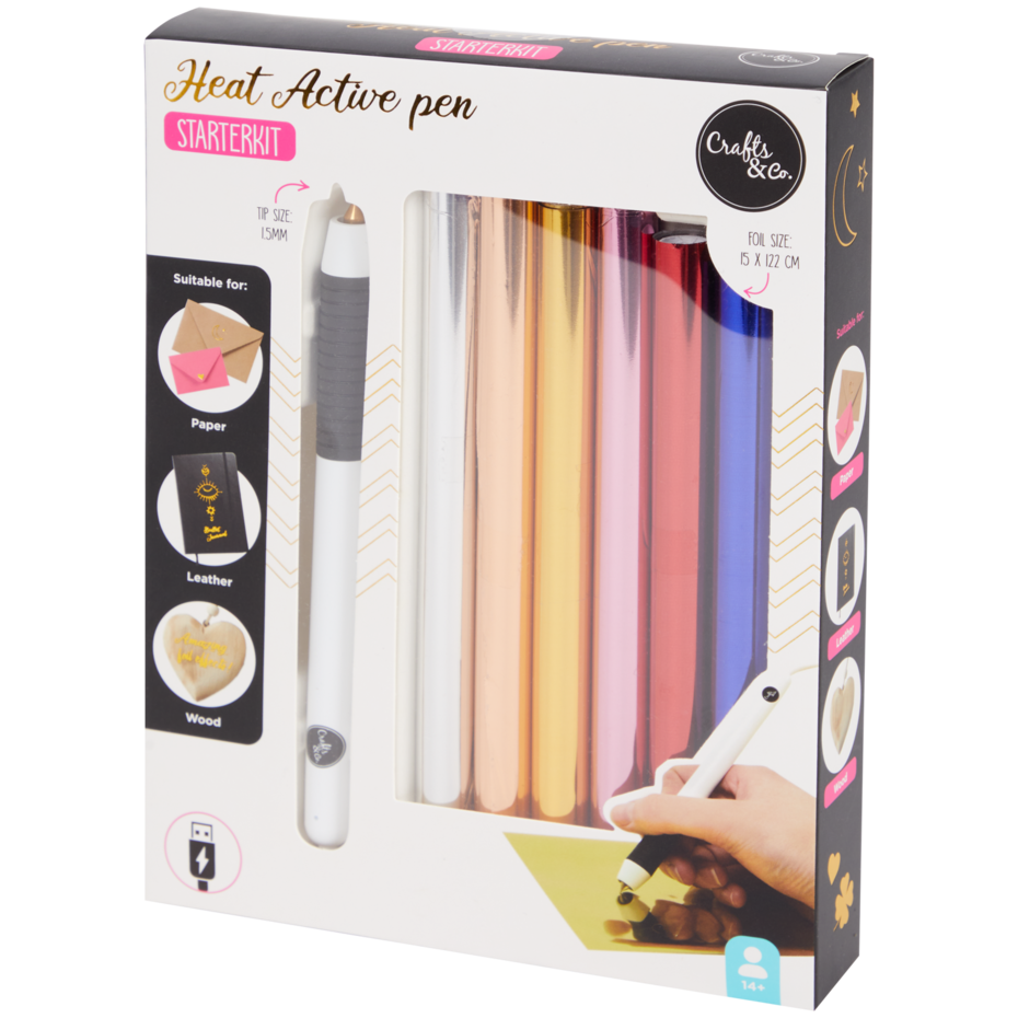 Crafts & Co. Heat Active Pen Starterkit (3202008) - Paperpads.nl