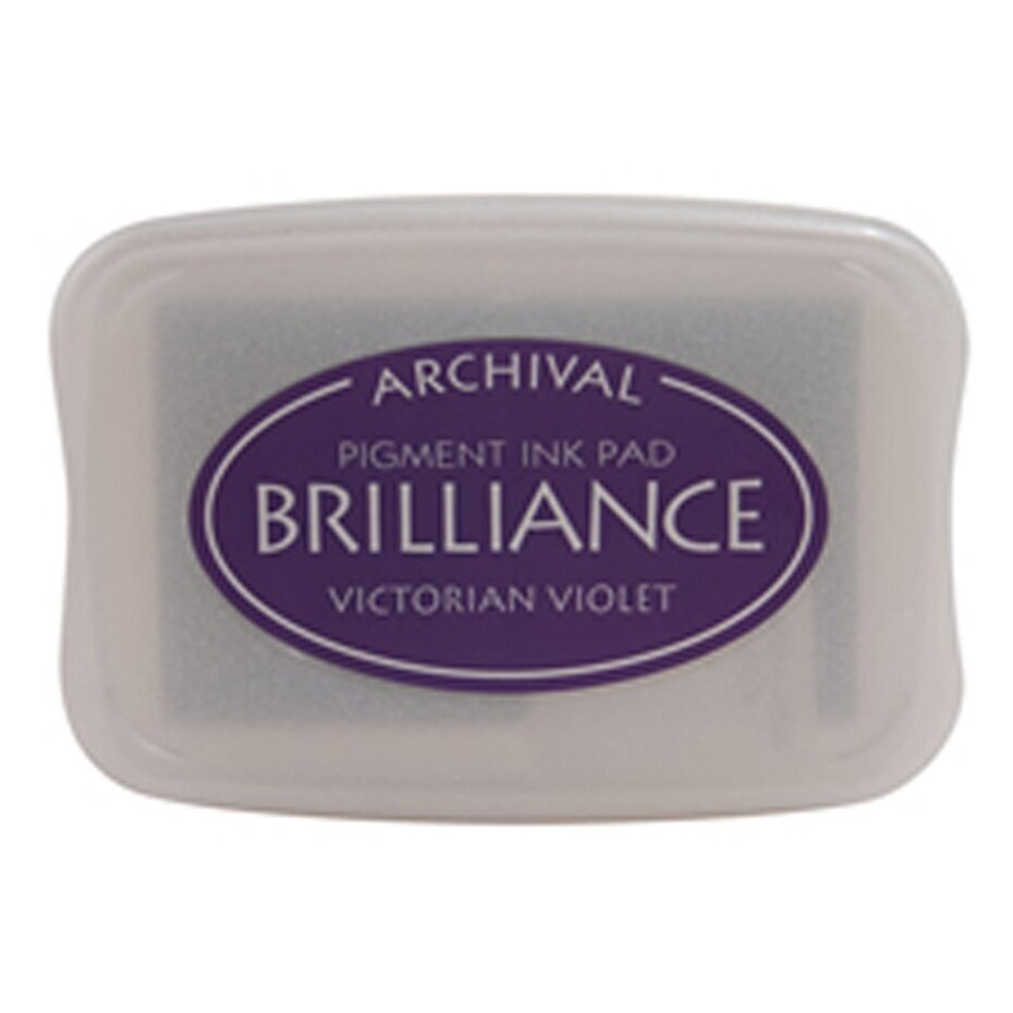 Tsukineko Brilliance Ink Pad Victorian Violet (BR1-17) - Paperpads.nl