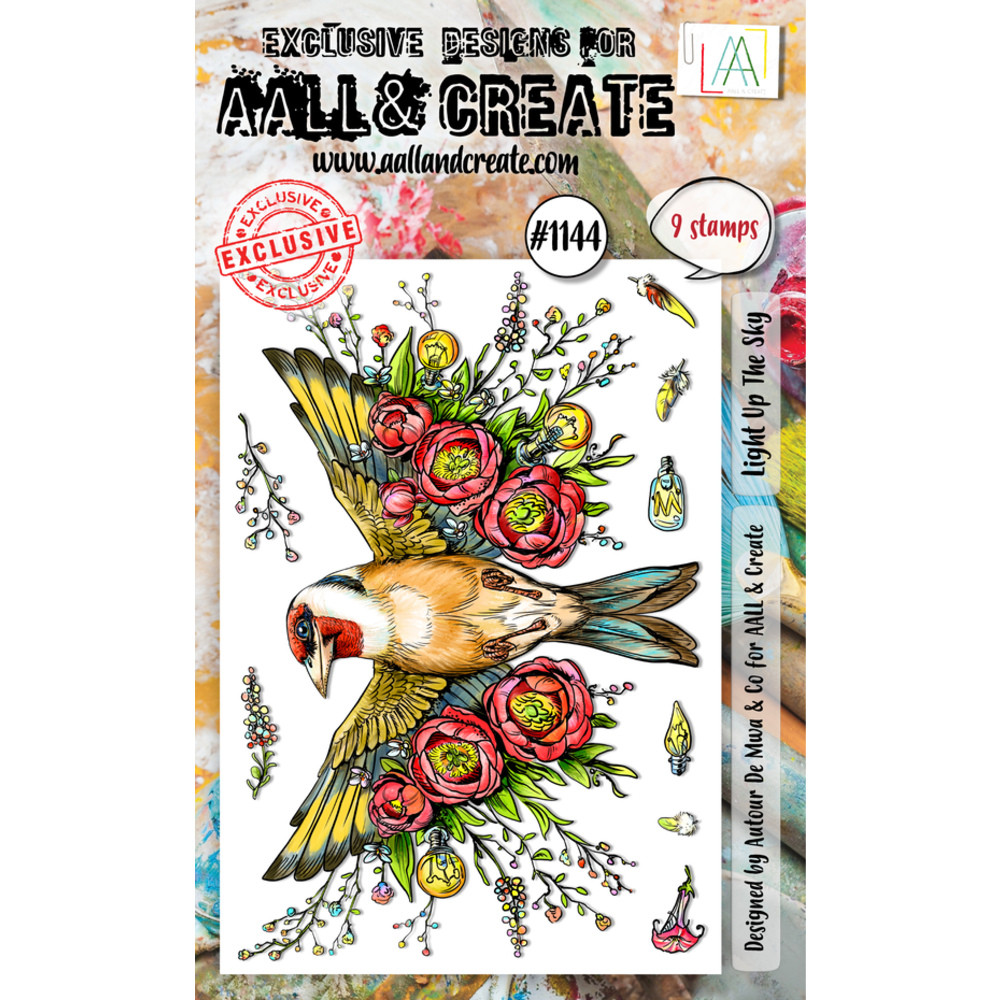 AALL and Create Clear Stamp Set A6 Light Up The Sky (AALL-TP-1144 ...
