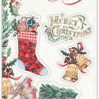 Craft Consortium Noel Festivity Clear Stamps (CCSTMP045) - Paperpads.nl