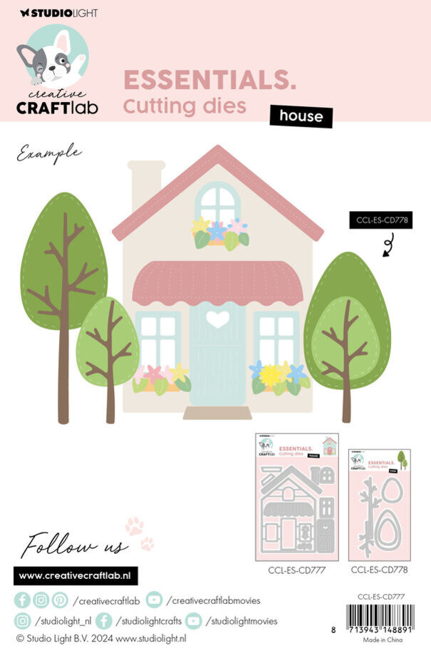Creative Craftlab Essentials Dies House (CCL-ES-CD777) - Paperpads.nl