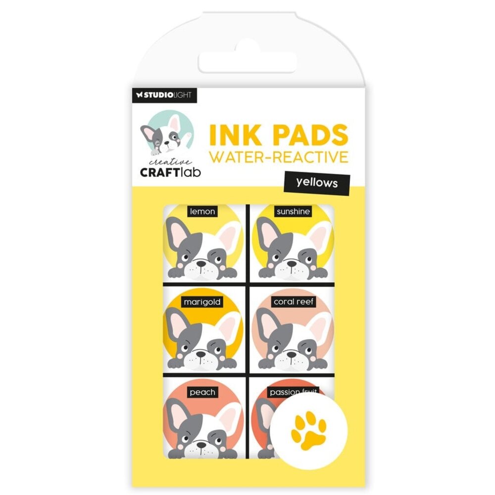 Creative Craftlab Water-Reactive Ink Pads Yellows (CCL-ES-INKP21 ...