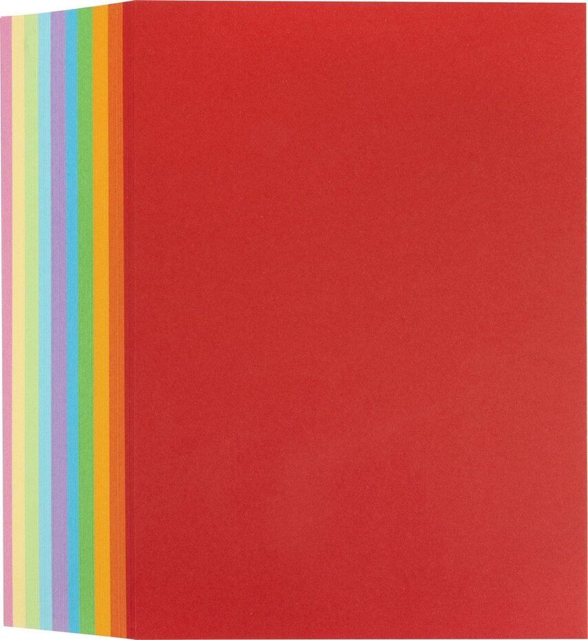 Craft ID Coloured Cardboard A4 Brights (CR0056/GE) - Paperpads.nl