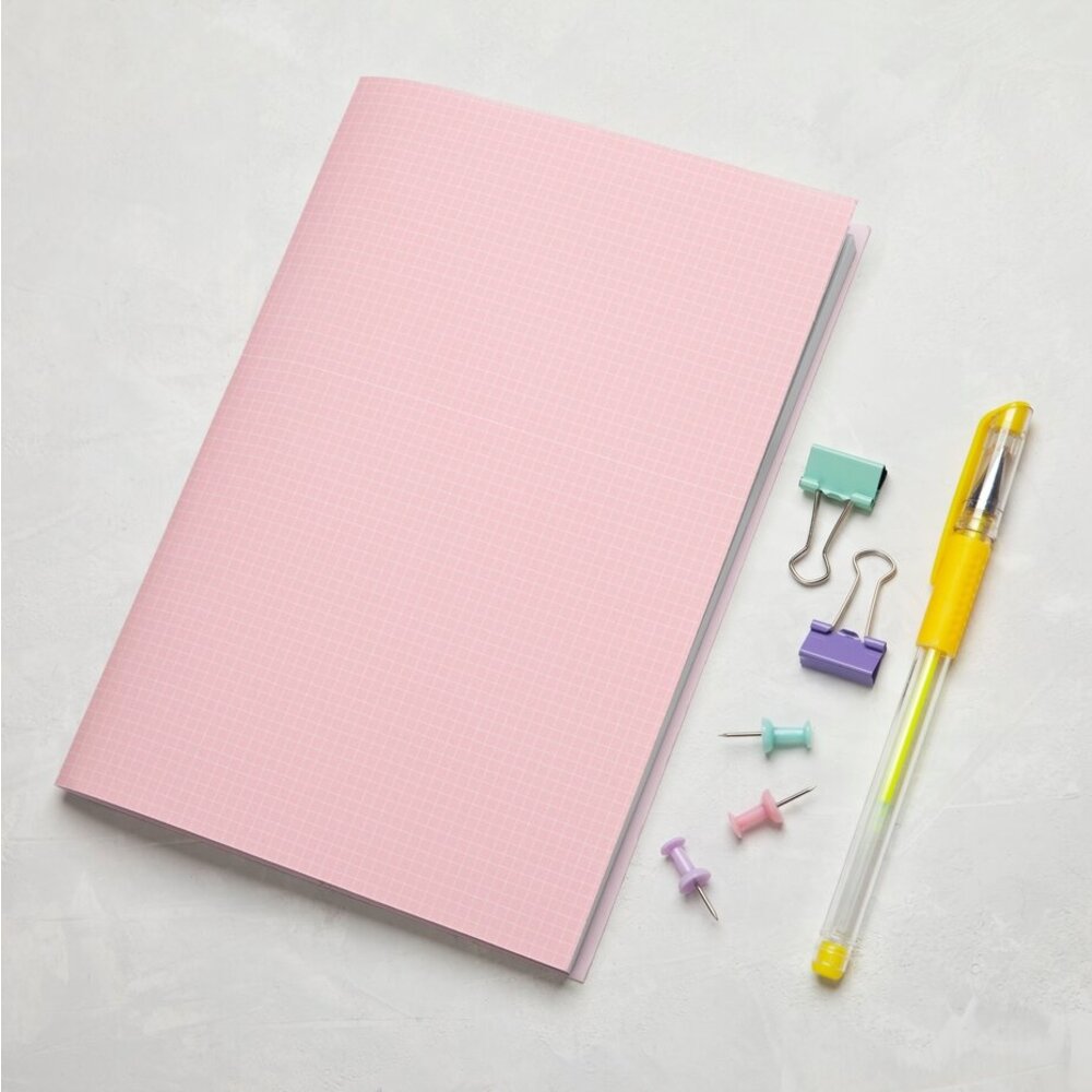 Masterpiece Design Little Project Notebook Graph Pages A5 Pink (MP2022 ...