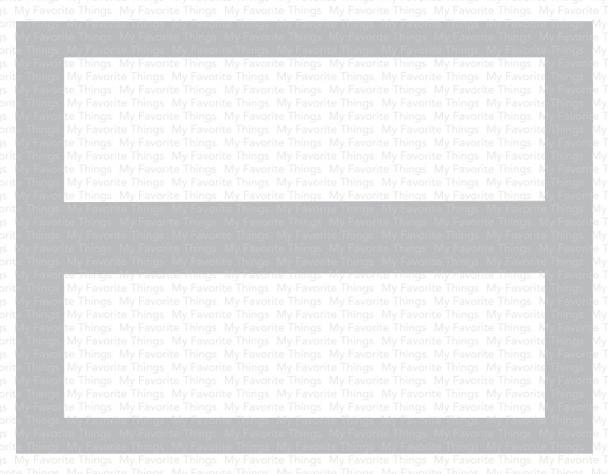My Favorite Things Horizontal Center Strip Stencil (ST-198) - Paperpads.nl