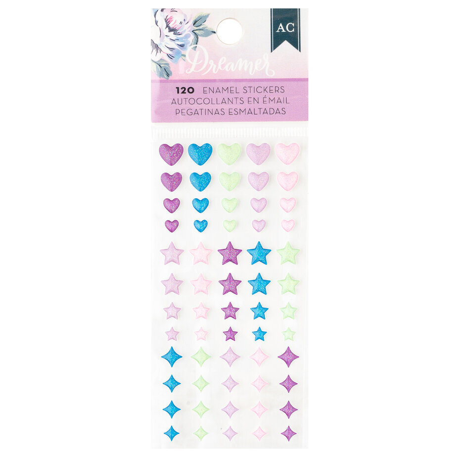 American Crafts Dreamer Enamel Stickers (34025911) - Paperpads.nl