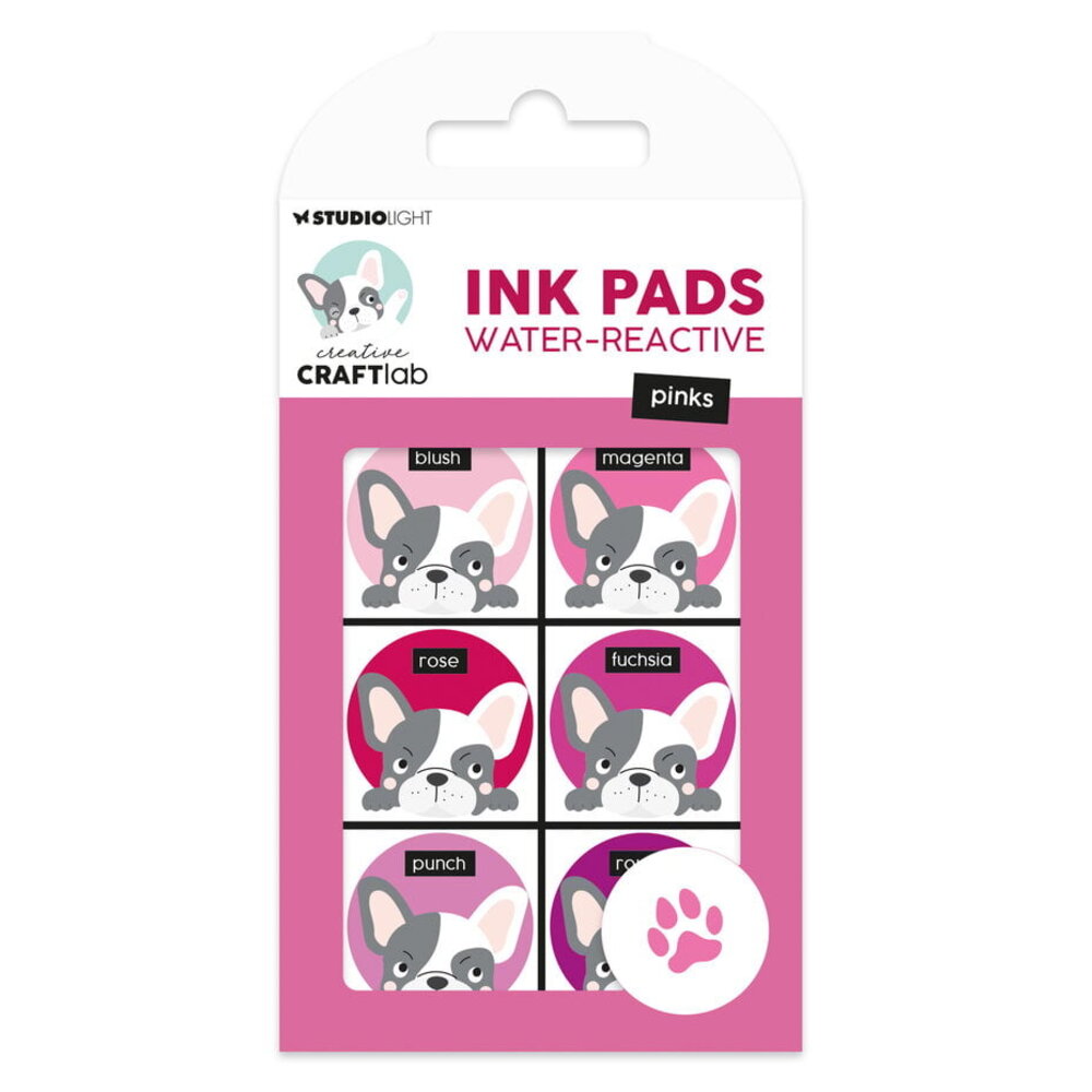 Creative Craftlab Water-Reactive Ink Pads Pinks (CCL-ES-INKP29 ...
