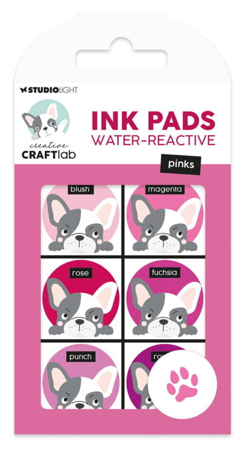 Creative Craftlab Water-Reactive Ink Pads Pinks (CCL-ES-INKP29 ...
