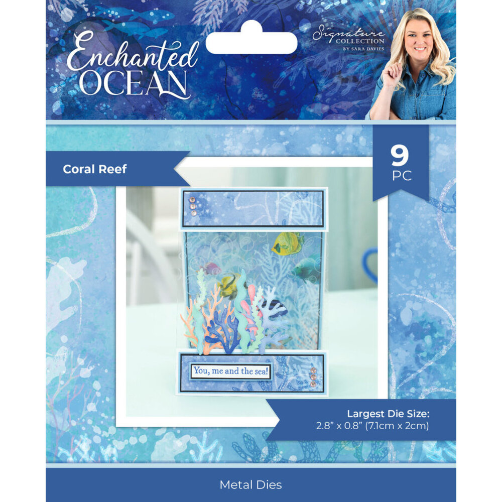 Crafter's Companion Enchanted Ocean Die Coral Reef (S-EO-MD-CORE ...